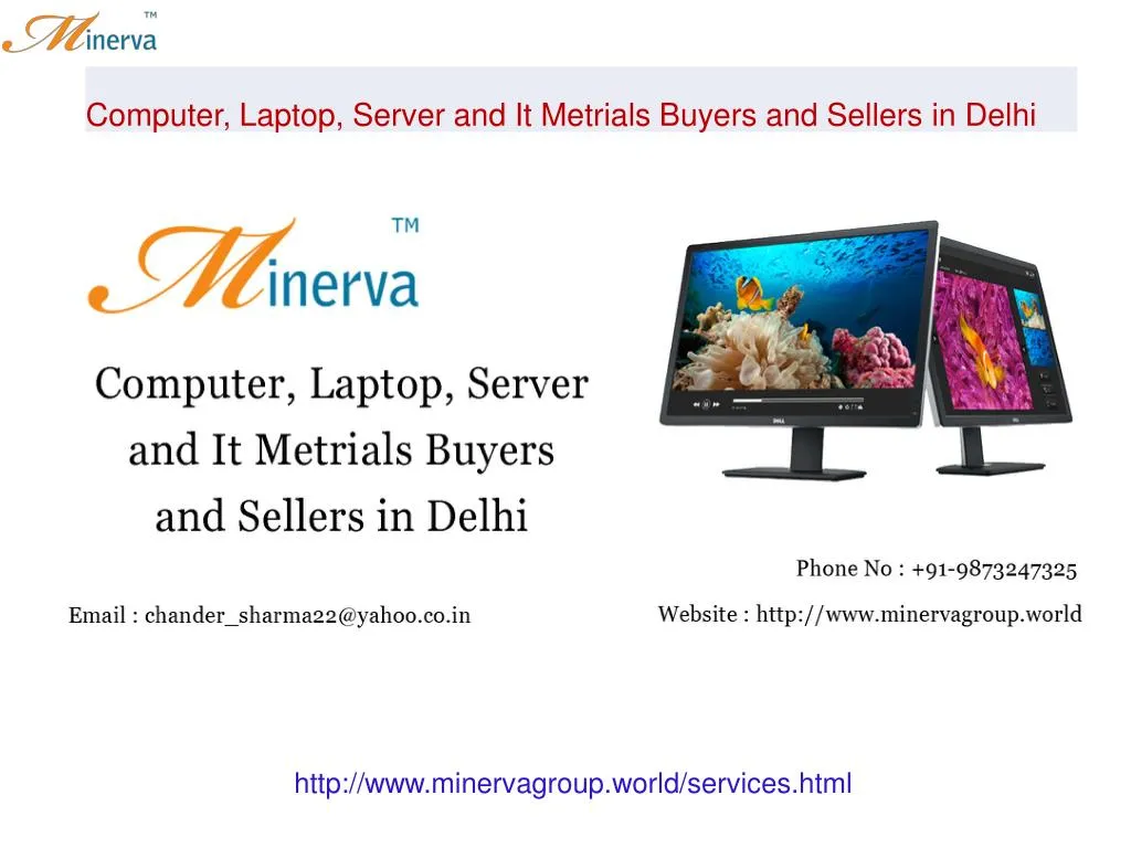 PPT - Computer, Laptop, Server and It Metrials Buyers and Sellers in ...