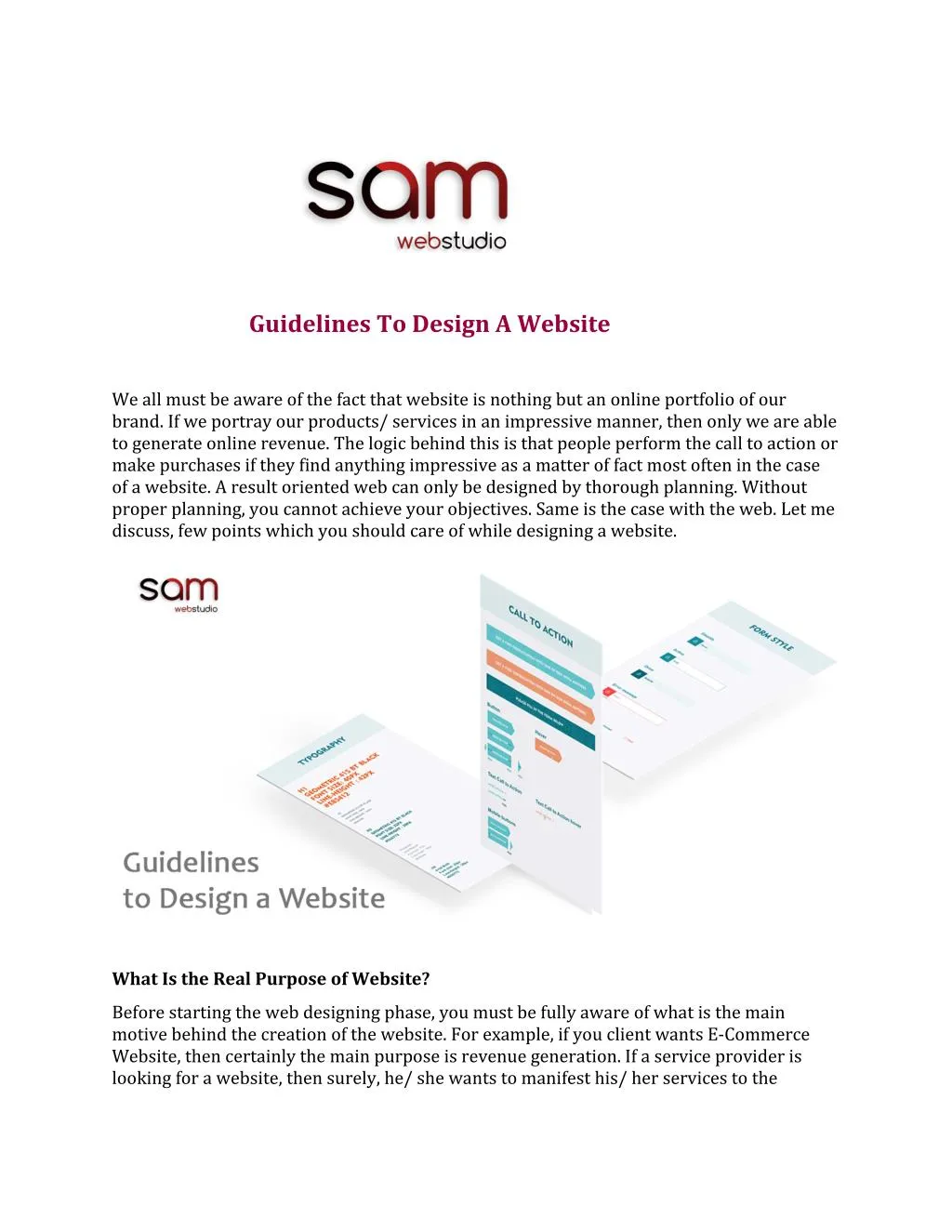 PPT - Guidelines To Design A Website PowerPoint Presentation, free ...