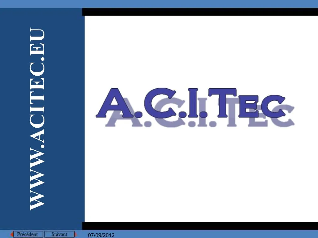PPT - ACITEC.EU PowerPoint Presentation, free download - ID:758879