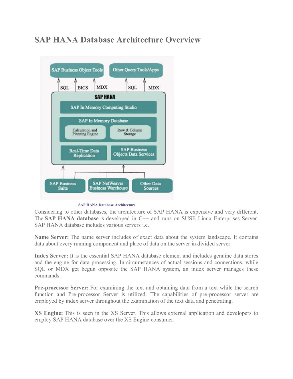 PPT - SAP HANA Online Training in Bangalore PowerPoint Presentation ...