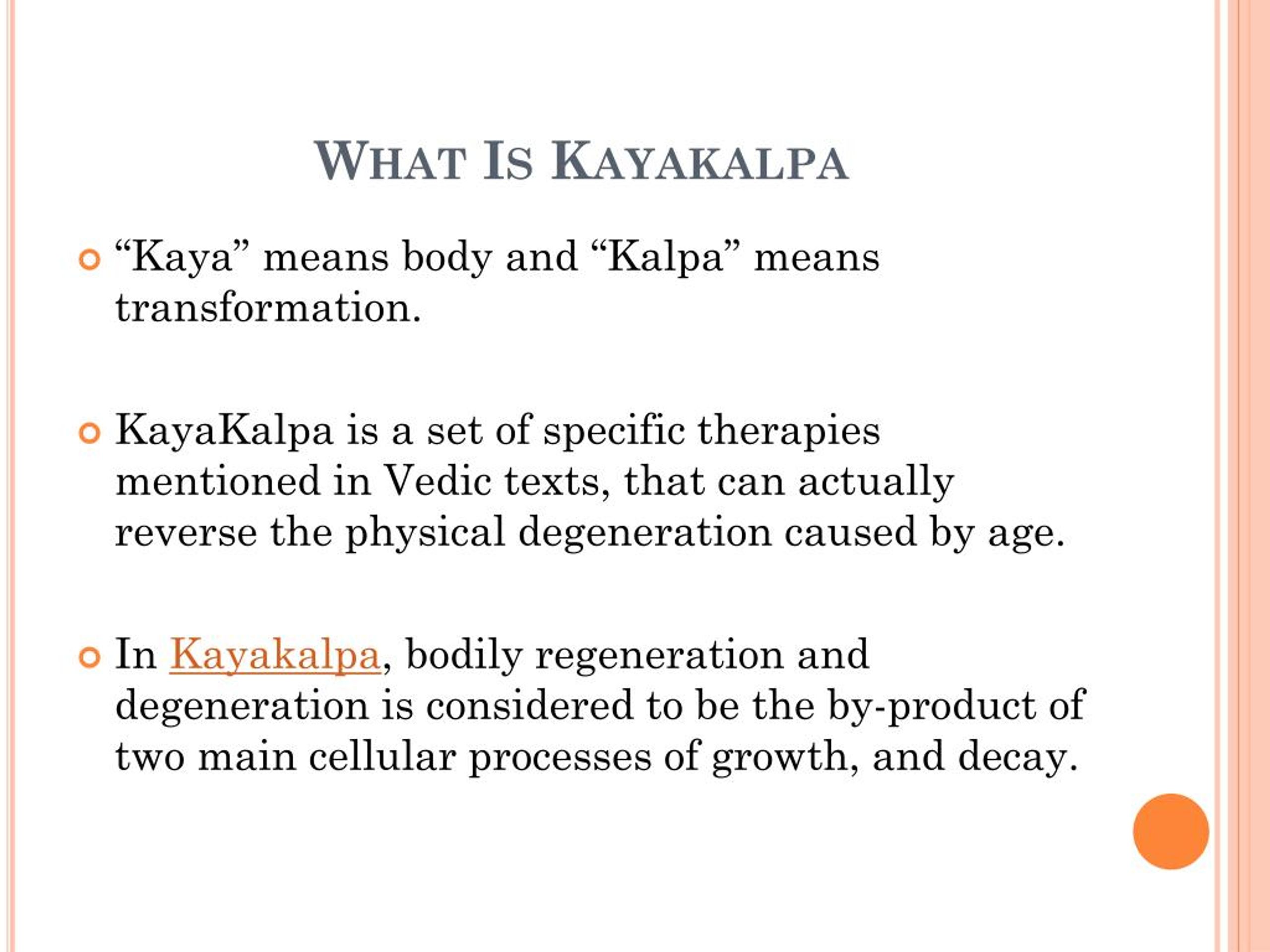 PPT - Importance of Kayakalpa Treatment PowerPoint Presentation, free ...