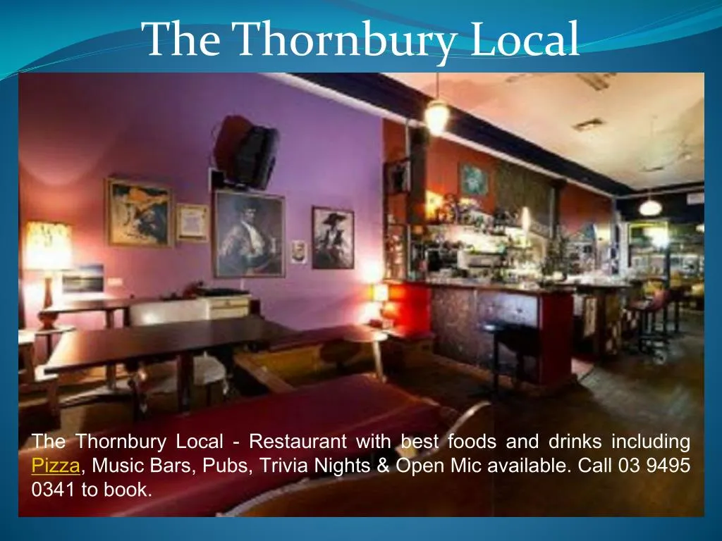 PPT - The Thornbury Local PowerPoint Presentation, free download - ID ...