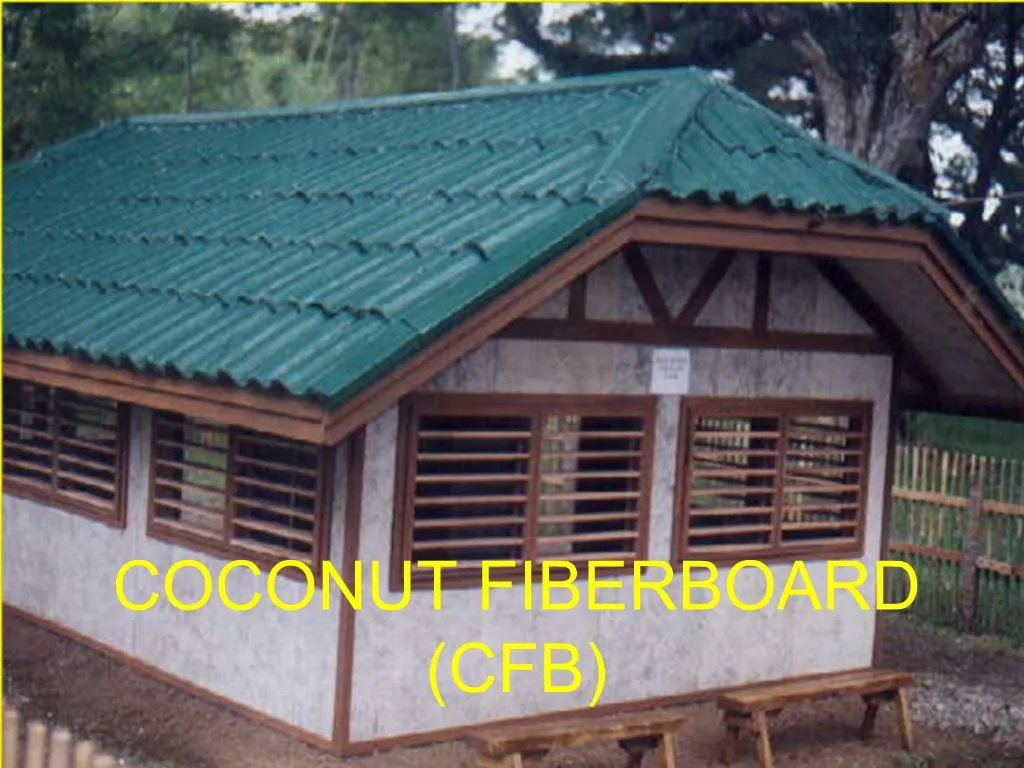 PPT - COCONUT FIBERBOARD CFB PowerPoint Presentation, free download ...