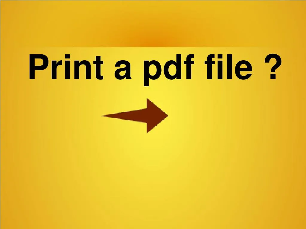 PPT How Can I Print A Pdf PowerPoint Presentation Free Download ID 7599717