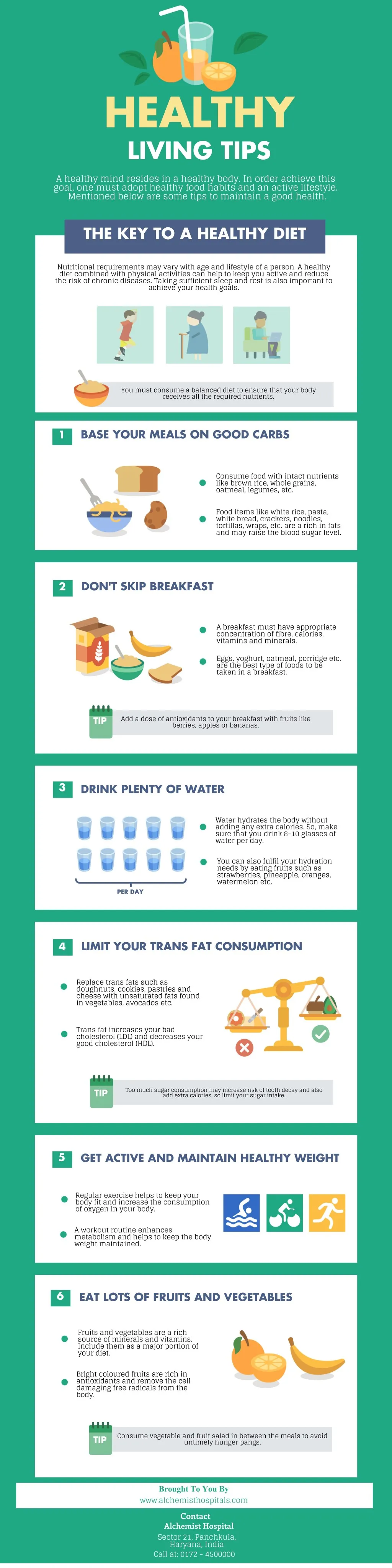 PPT - Healthy Living Tips PowerPoint Presentation, free download - ID ...