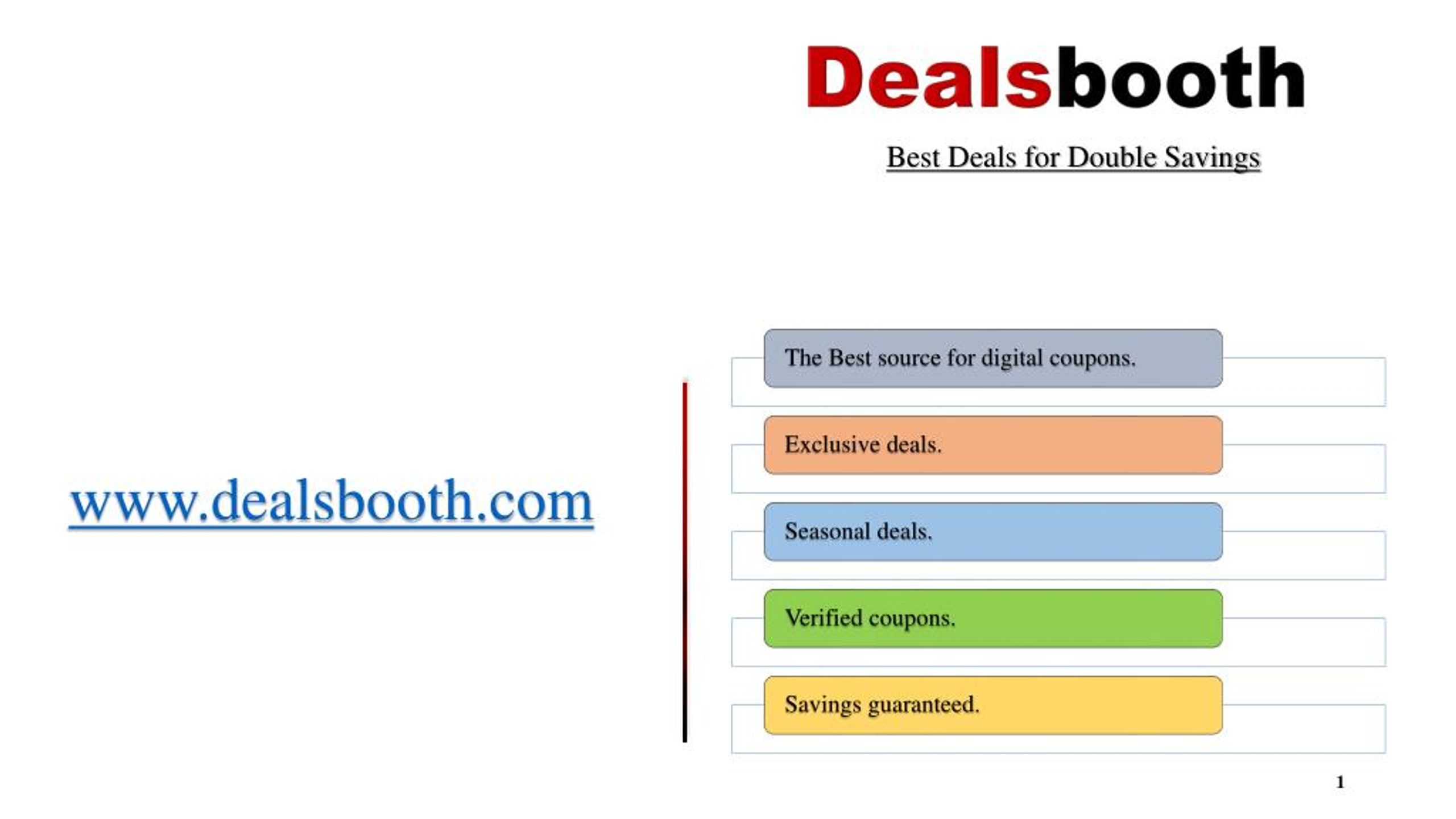 PPT - Dealsbooth PowerPoint Presentation, free download - ID:7601436
