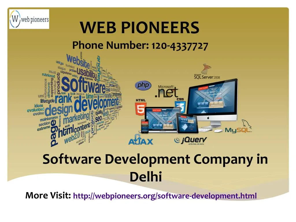 PPT - Software Development Company in New Delhi PowerPoint Presentation - ID:7601491