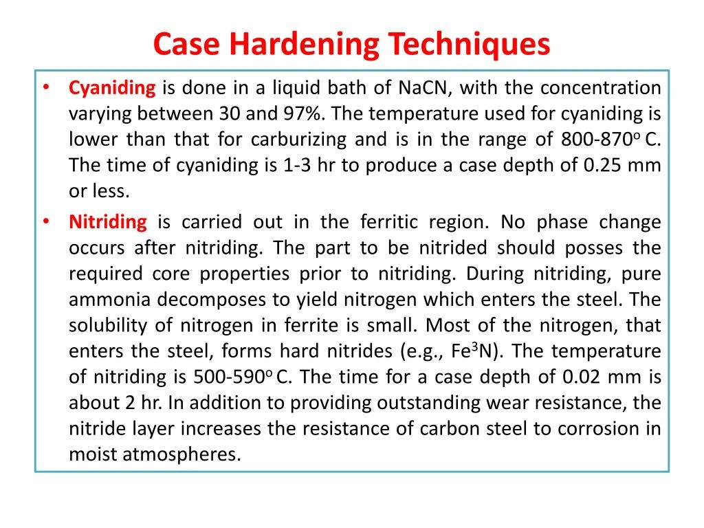 PPT - Metal Processing PowerPoint Presentation - ID:7601698