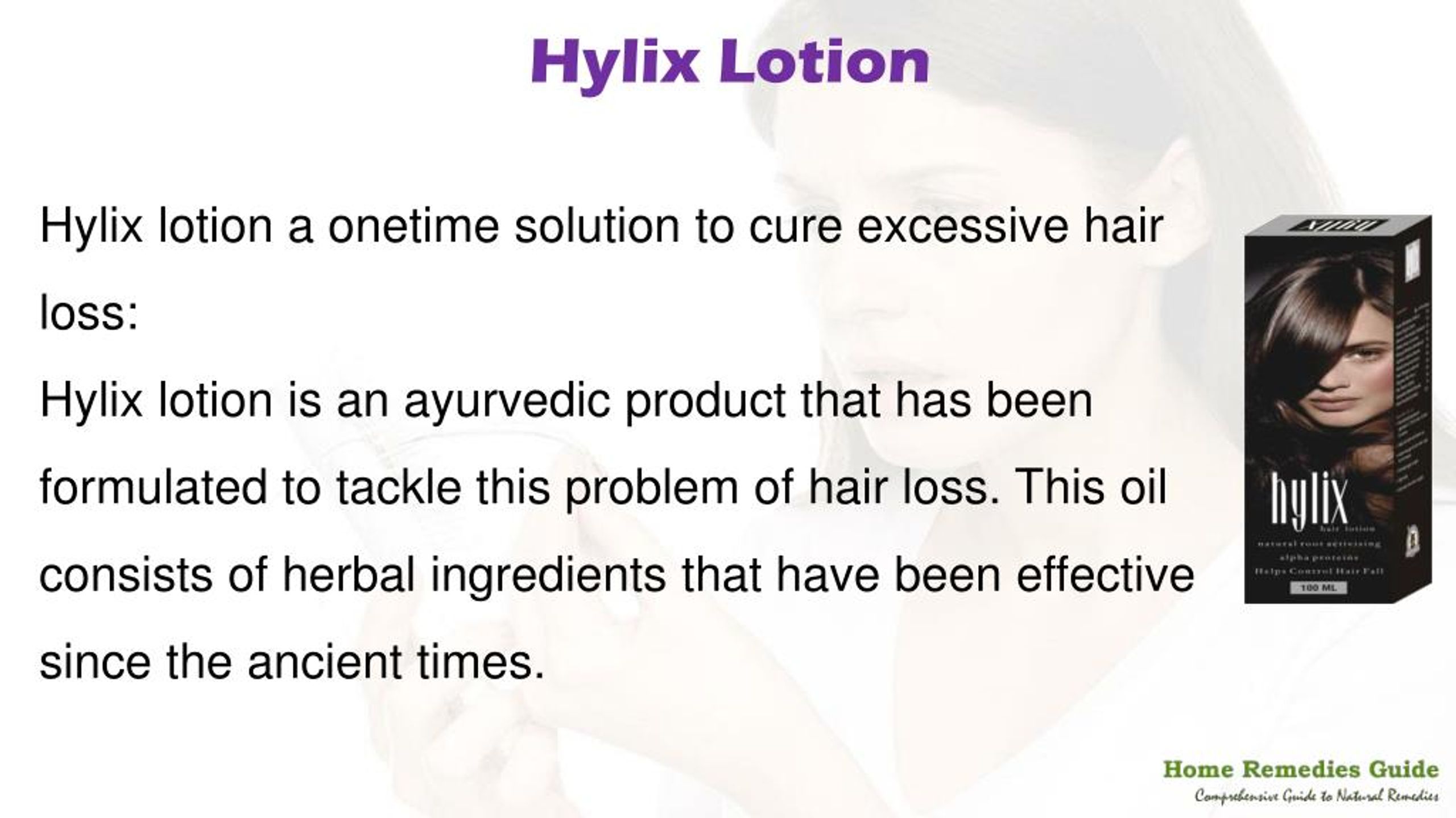 PPT - How To Cure Excessive Hair Loss Problem With Herbal Remedies ...