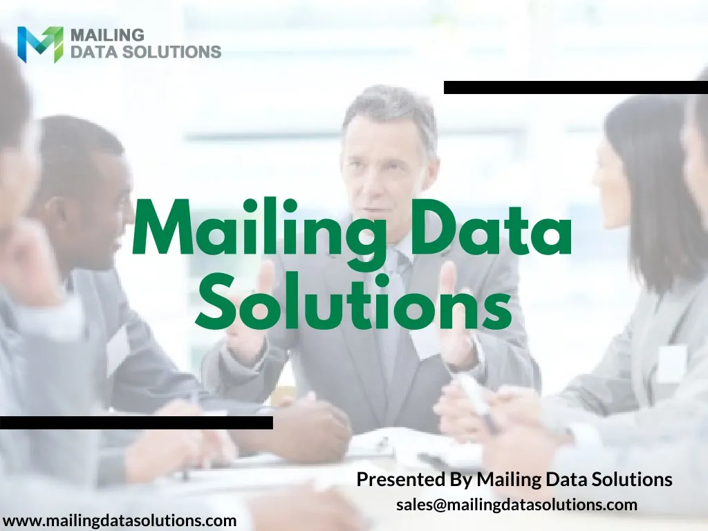 PPT - Mailing Data Solutions PowerPoint Presentation, free download - ID:7603797