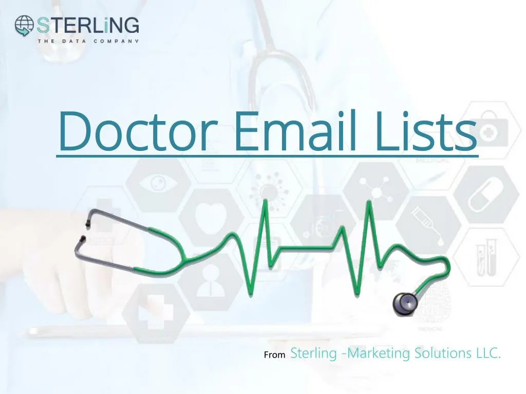 PPT - Doctors Email List, Doctors Email Database, Doctors mailing List ...