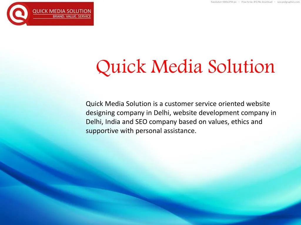 PPT - Find The Best Digital Marketing Services In Delhi - QMS ...