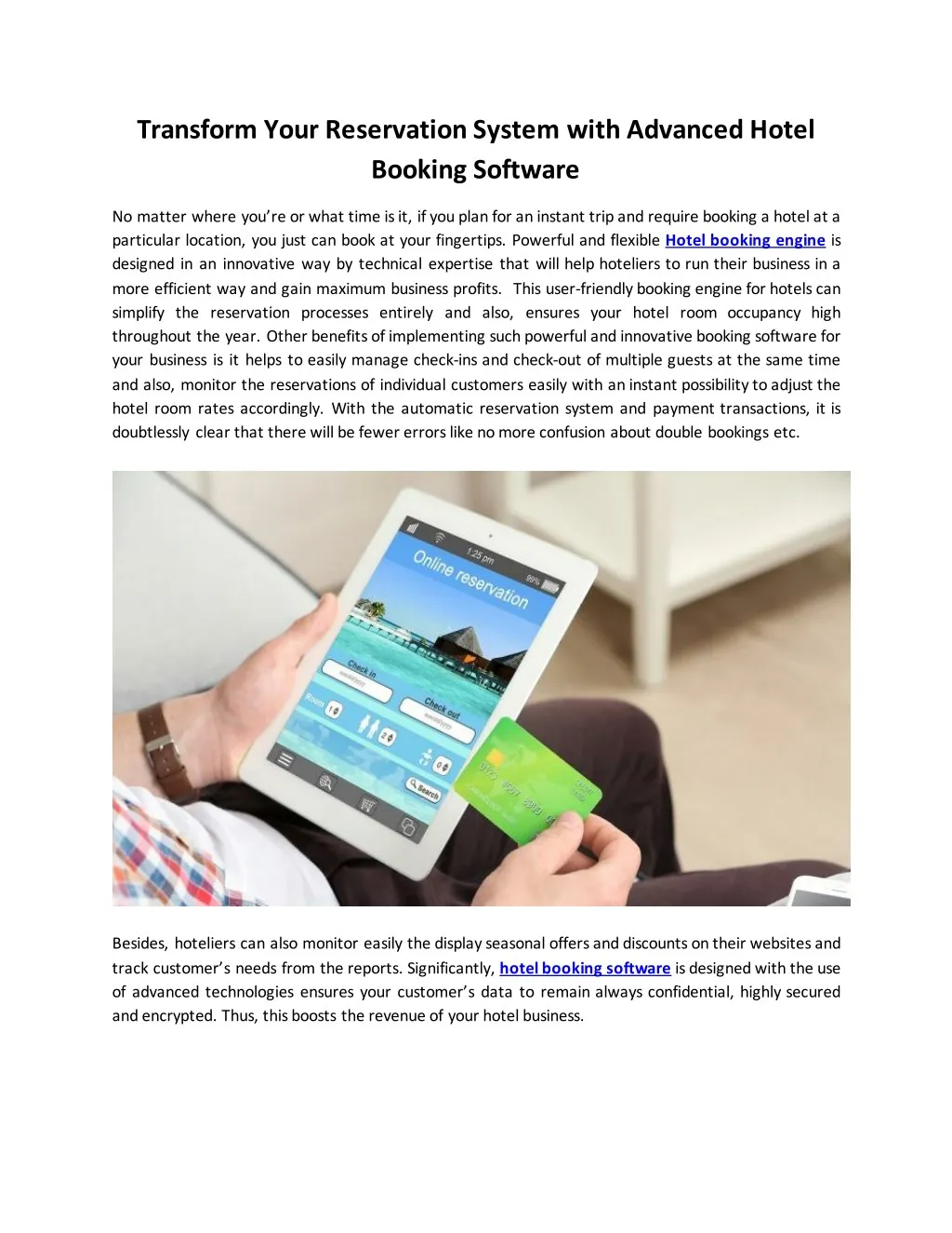 PPT - Transform Your Reservation System with Advanced Hotel Booking ...