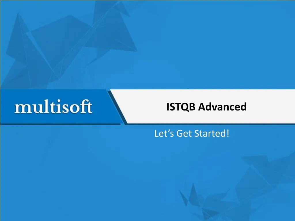 PPT - ISTQB Advanced Training PowerPoint Presentation, free download ...