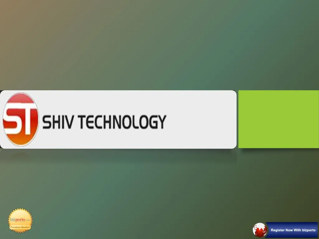 PPT - Shiv Technology is popular name in Pune for Pumps, Encoder and Mechanical Products ...
