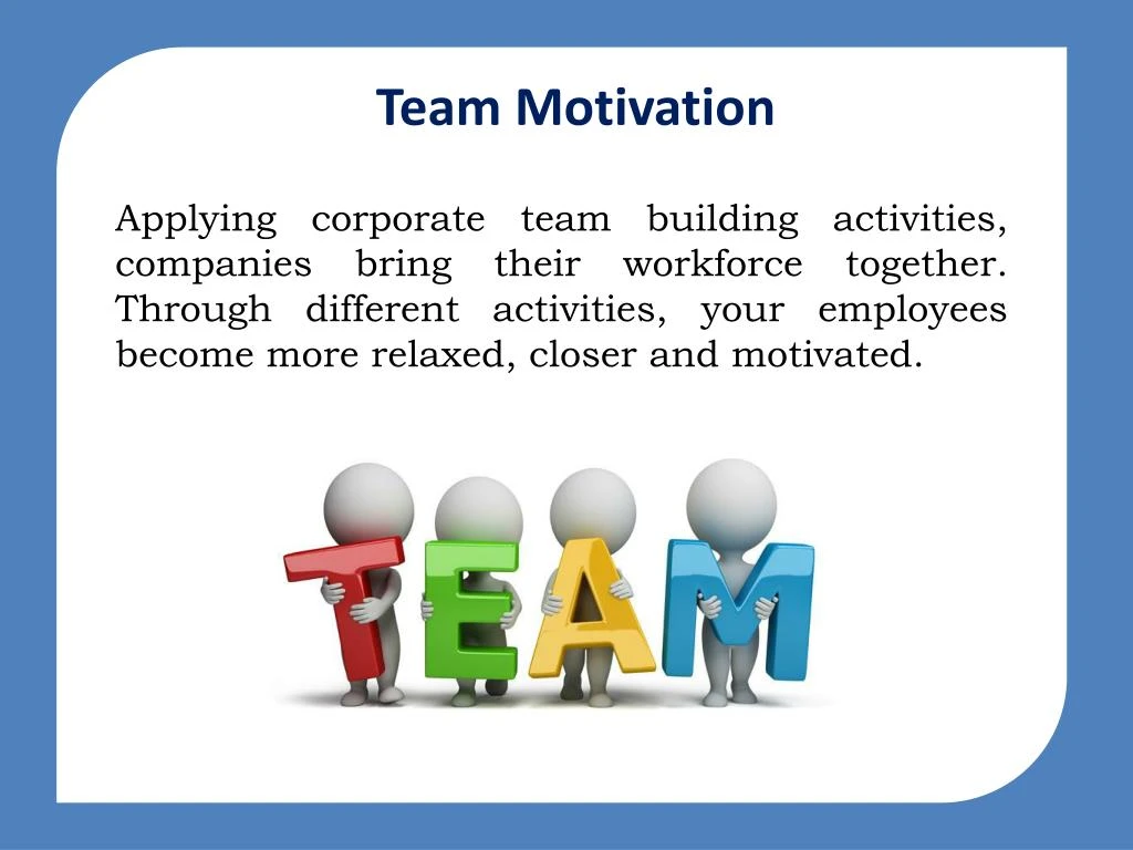 PPT - Corporate Team Building Programs - Targeting Team Success ...