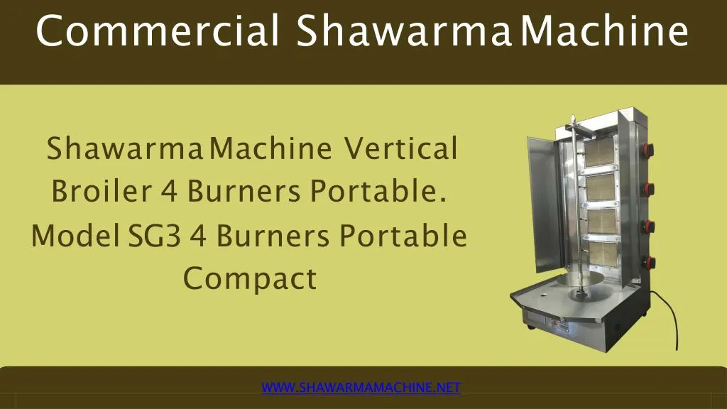 PPT - Commercial Shawarma Machine PowerPoint Presentation, free ...