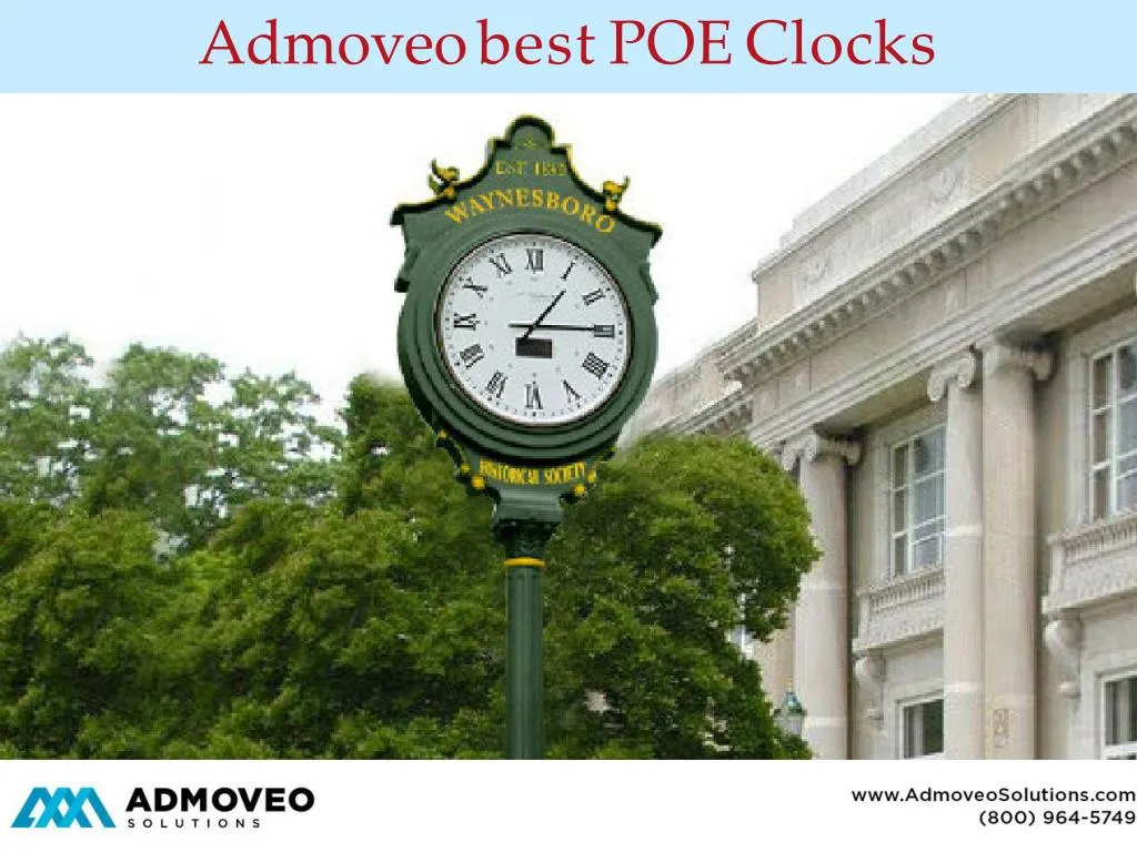 PPT - Admoveo best poe clocks PowerPoint Presentation, free download ...