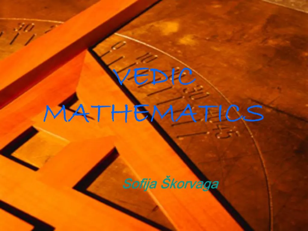 PPT - VEDIC MATHEMATICS PowerPoint Presentation, free download - ID:761716
