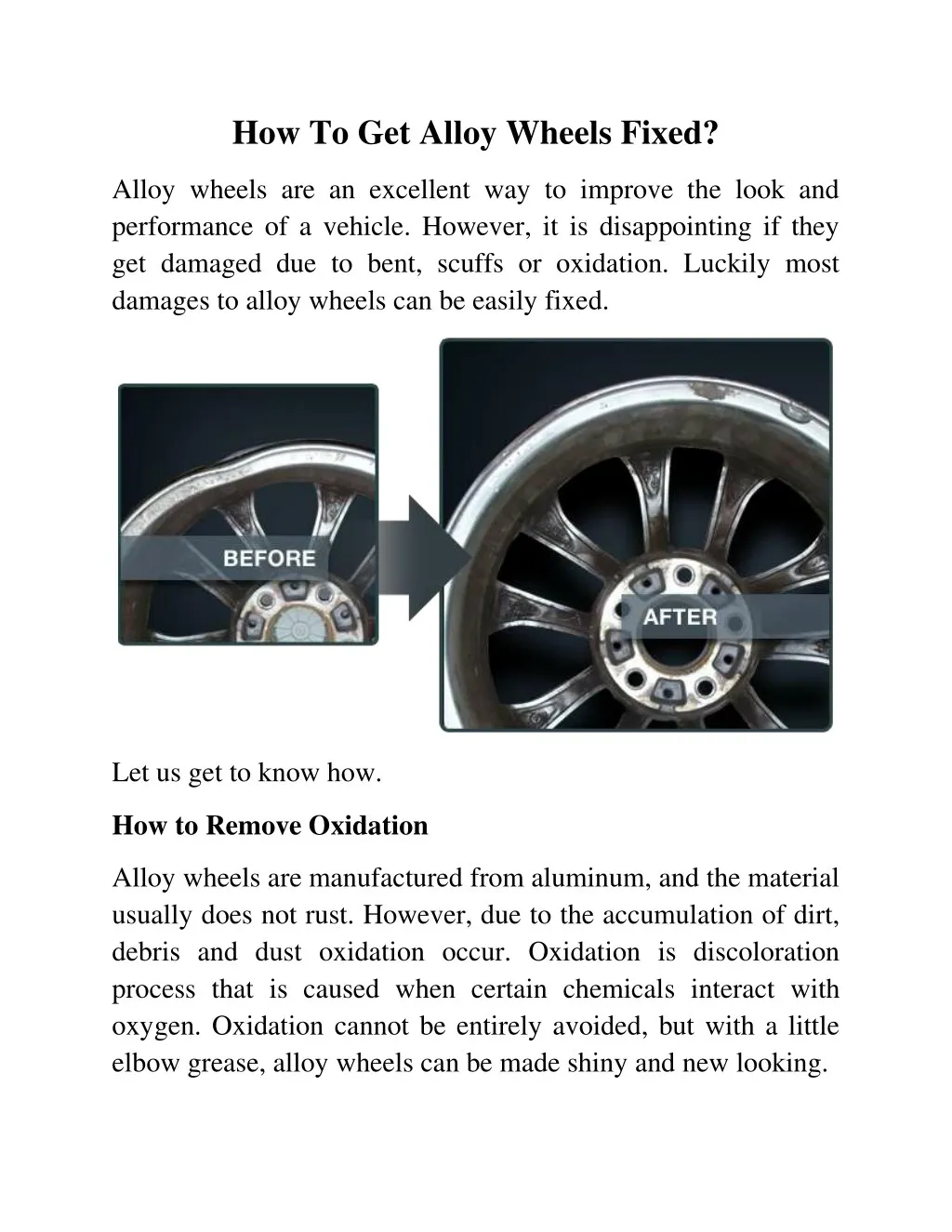 PPT - How To Get Alloy Wheels Fixed? PowerPoint Presentation, free ...
