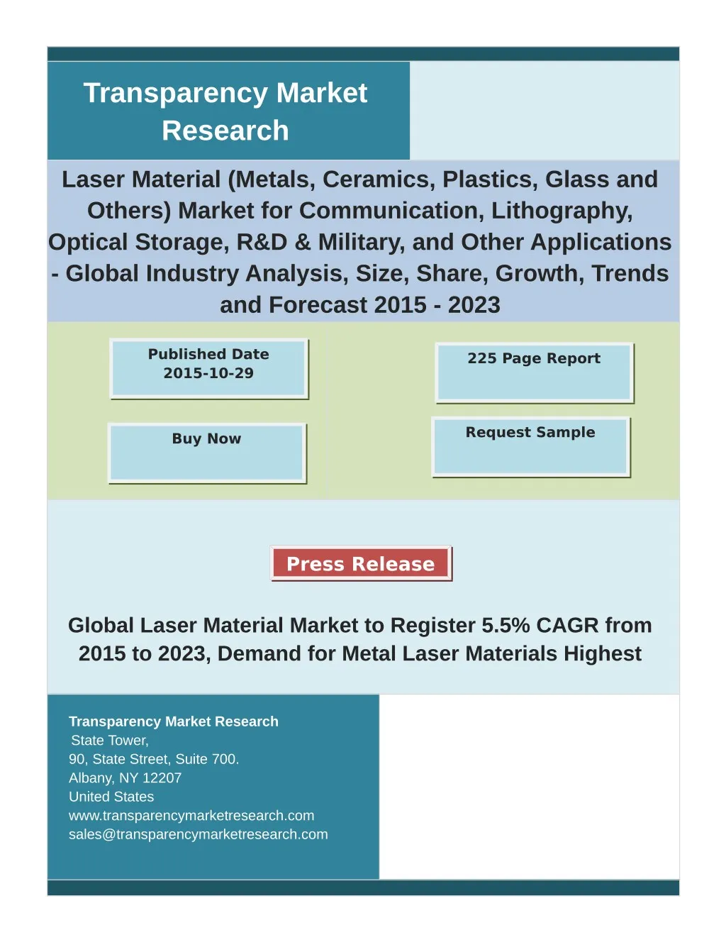 PPT - Laser Material Market An insight on the important factors and ...