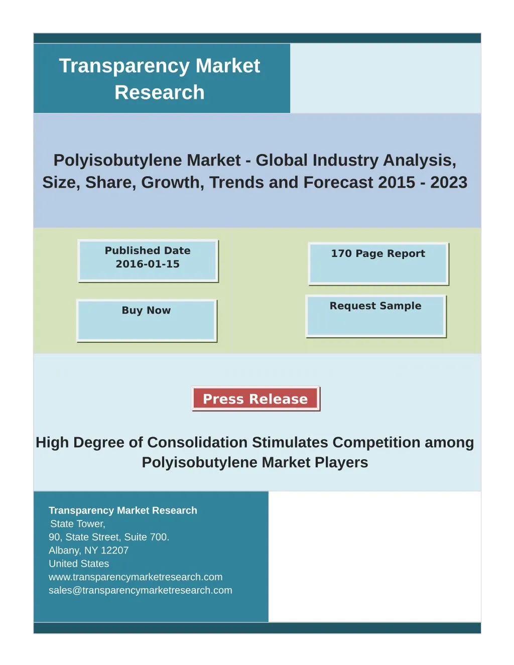 PPT - Polyisobutylene Market - Demand, Size, Share, Growth, Trends and ...