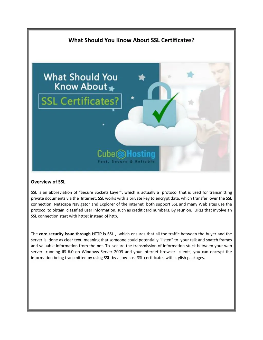 PPT - What Should You Know About SSL Certificates? PowerPoint ...