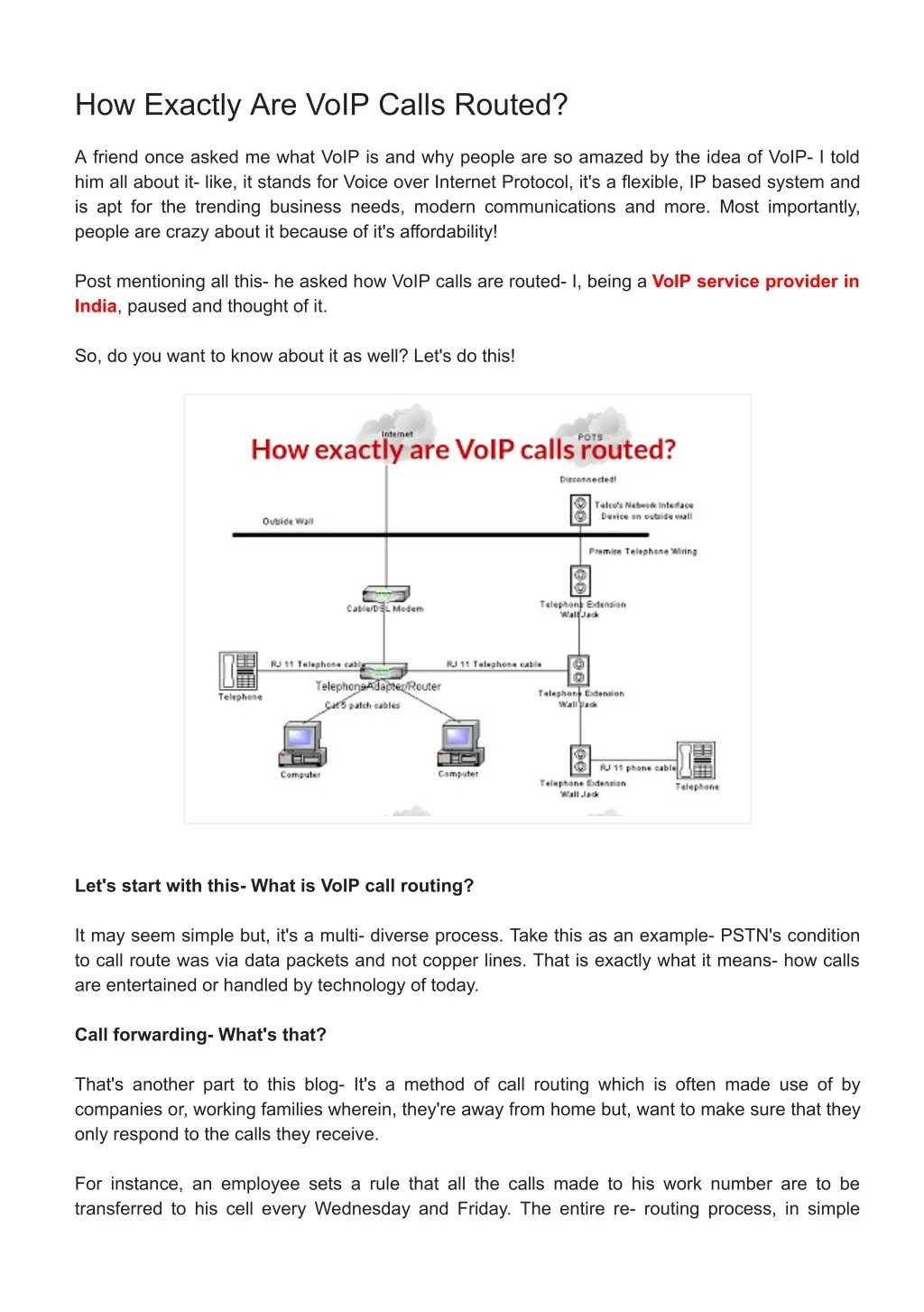 PPT - How exactly are VoIP calls routed? PowerPoint Presentation, free ...