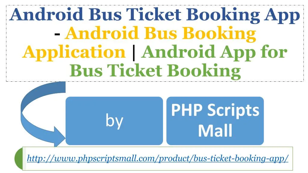 PPT - Android App for Bus Ticket Booking (phpscriptsmall) PowerPoint ...