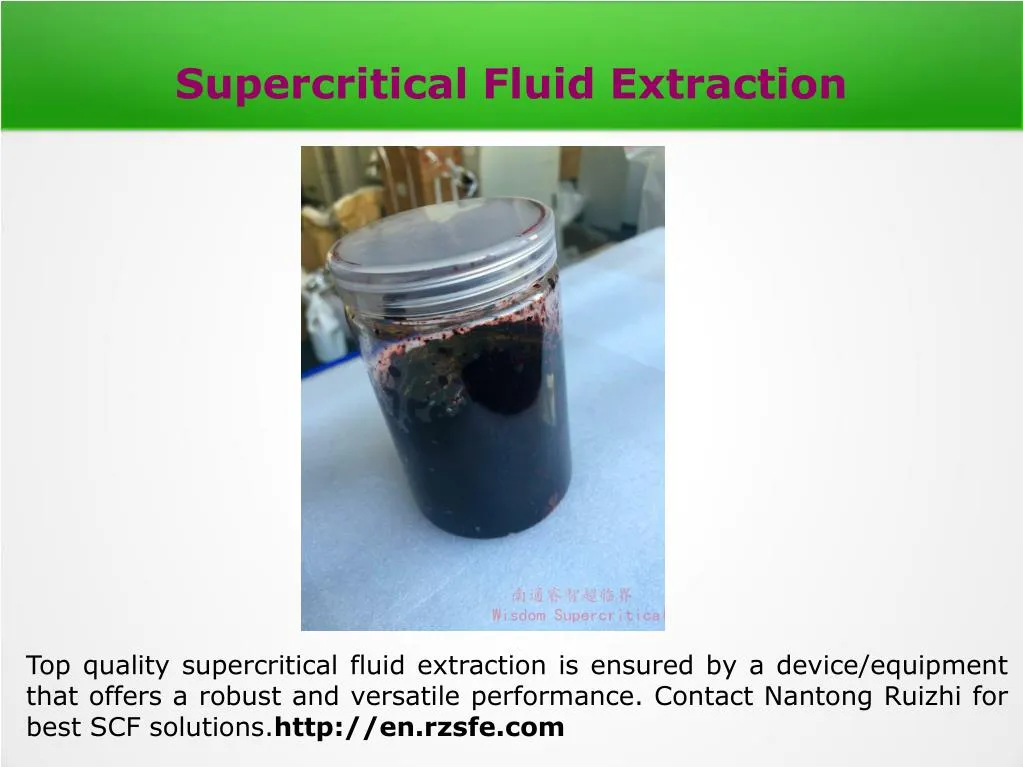 PPT - Supercritical Natural Material PowerPoint Presentation, free ...