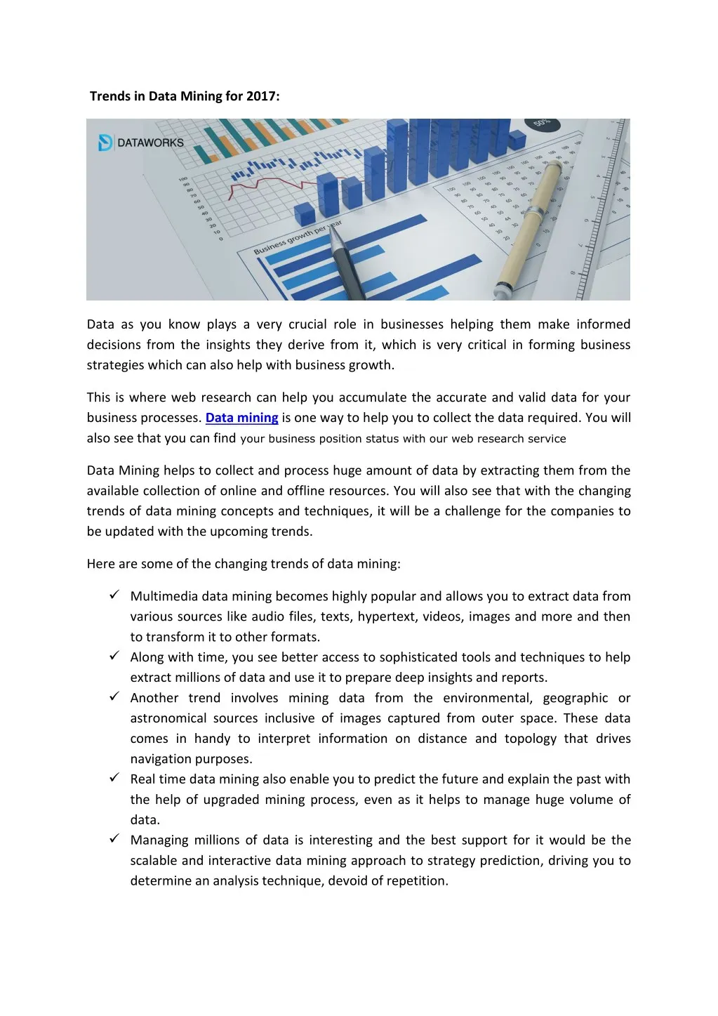 PPT - Trends in Data Mining for 2017 PowerPoint Presentation, free ...