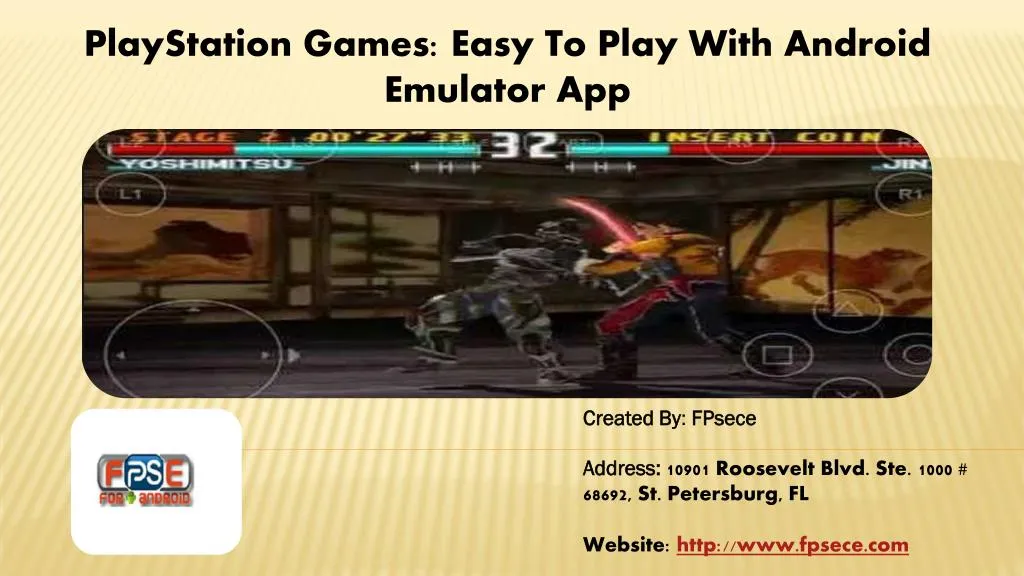 PPT - PlayStation Games Easy To Play With Android Emulator App ...