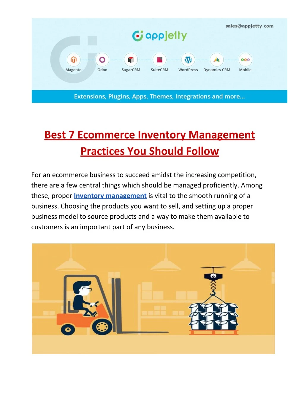 PPT - 7 Ecommerce Inventory Management Best Practices You Should Follow ...