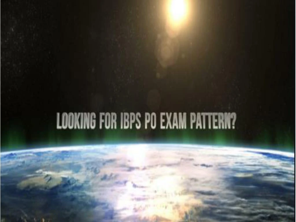 PPT - IBPS Bank PO Exam Pattern PowerPoint Presentation, free download ...