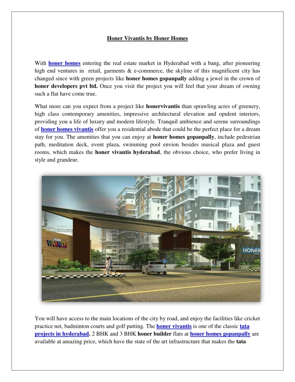 PPT - Honer vivantis by honer homes PowerPoint Presentation, free ...