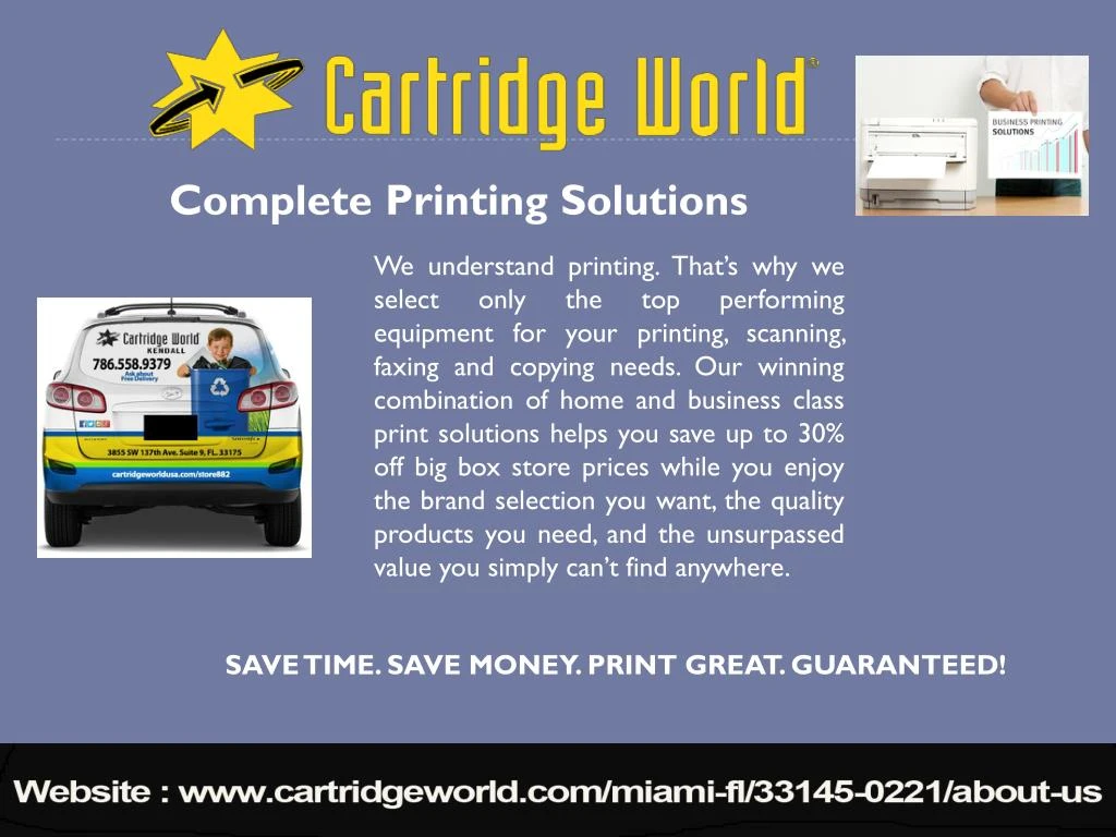 PPT - Complete Printing Solutions PowerPoint Presentation, free ...