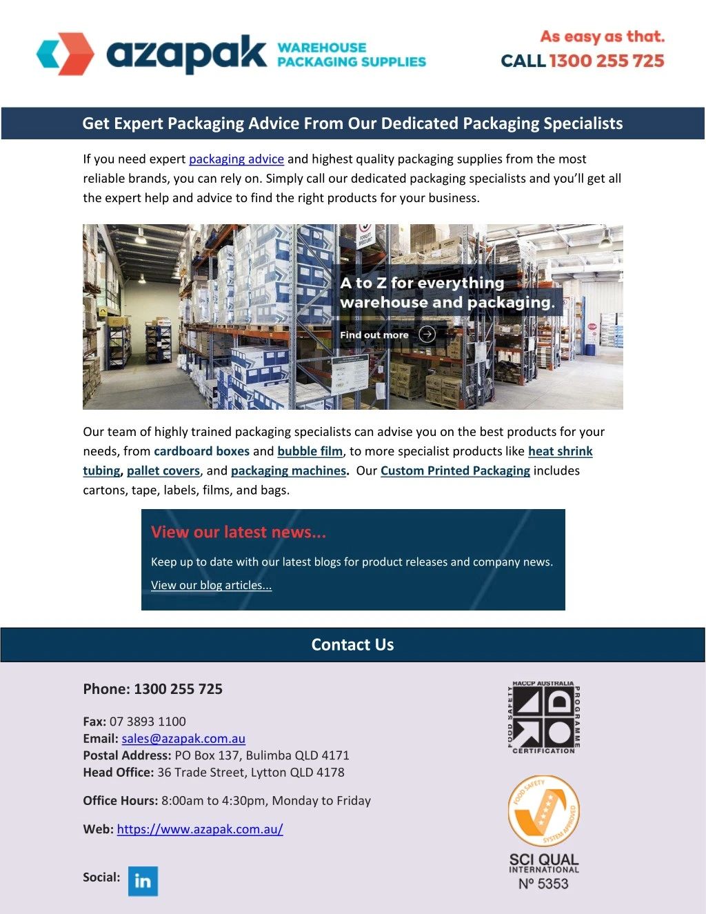 PPT - Get Expert Packaging Advice From Our Dedicated Packaging ...