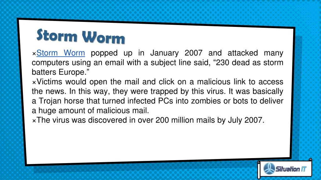 PPT - 7 Most Infamous Computer Viruses of All Time PowerPoint ...