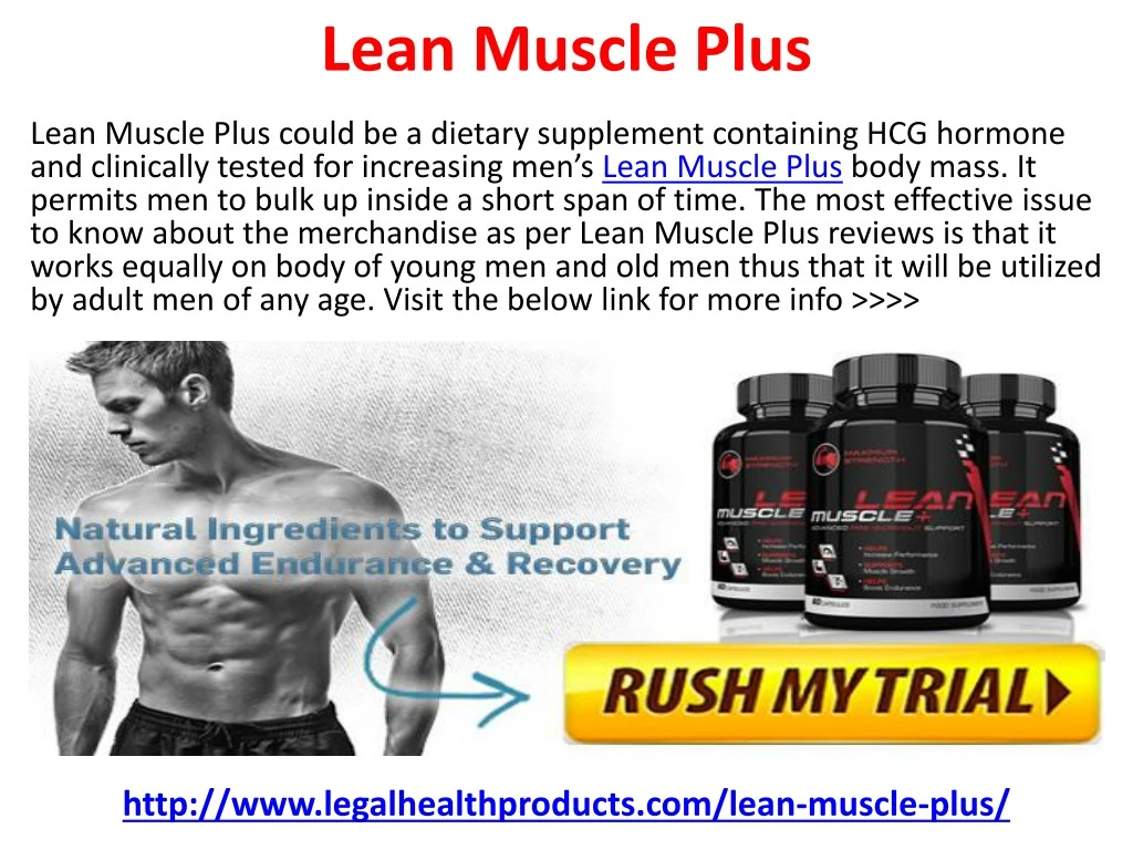 PPT - How Does Lean Muscle Plus Works and Where To Buy? PowerPoint ...
