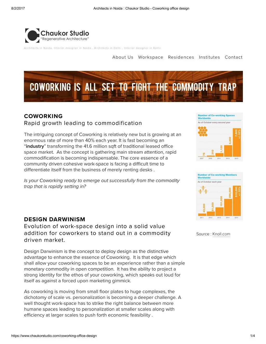 PPT - Coworking is all set to fight the commodity trap PowerPoint ...