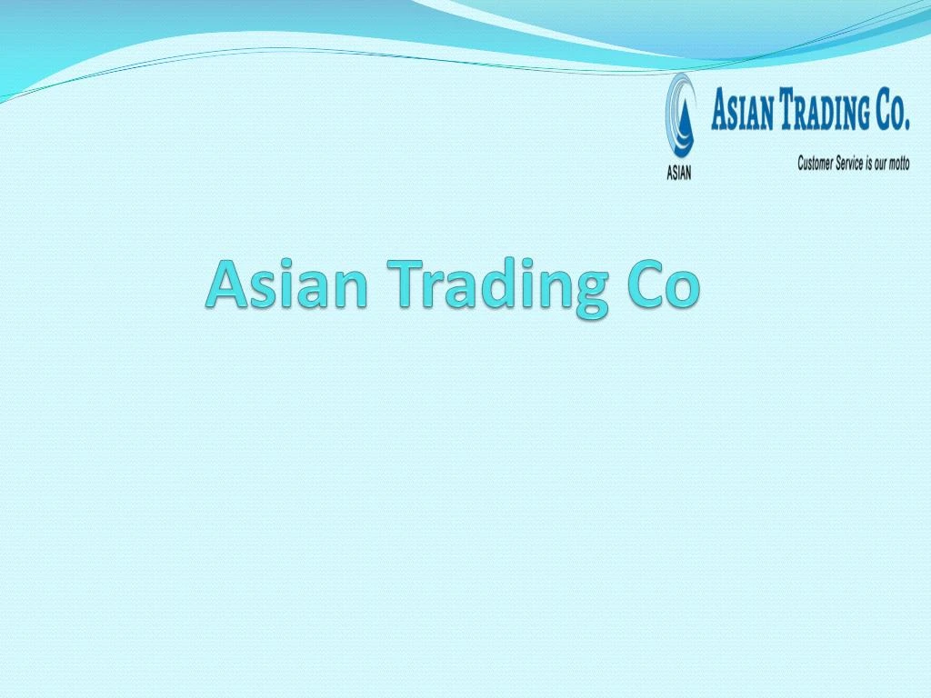 PPT - Asian Trading Co PowerPoint Presentation, free download - ID:7651018