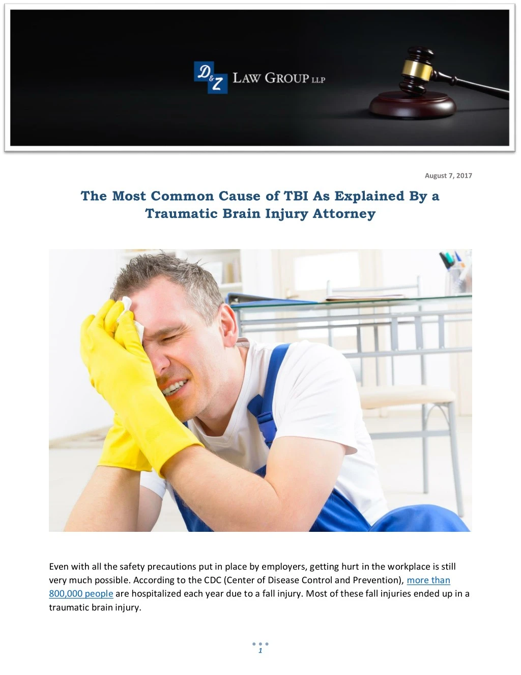 PPT - The Most Common Cause of TBI As Explained By a Traumatic Brain ...