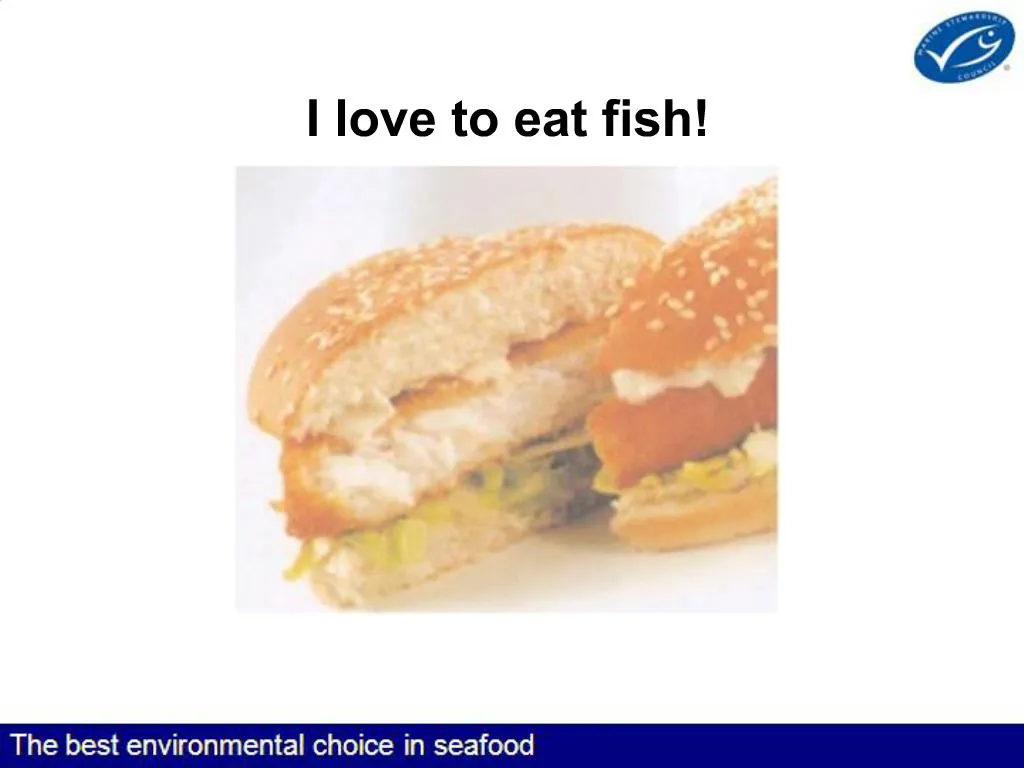 PPT - I love to eat fish PowerPoint Presentation, free download - ID:765603