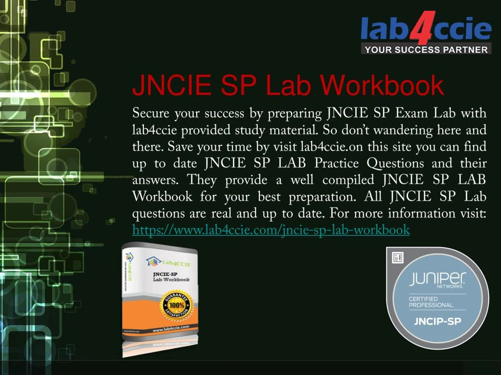 PPT - JNCIE SP Lab Dumps PowerPoint Presentation - ID:7665211