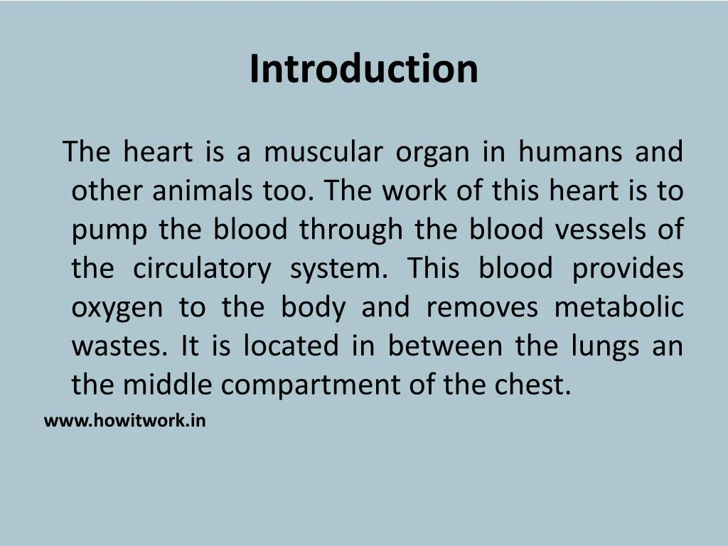 PPT - How does the human heart works? PowerPoint Presentation - ID:7665697