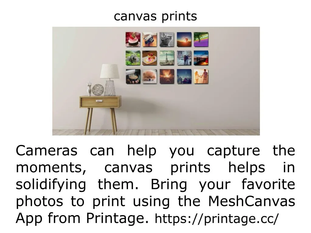 PPT - canvas prints PowerPoint Presentation, free download - ID:7668026
