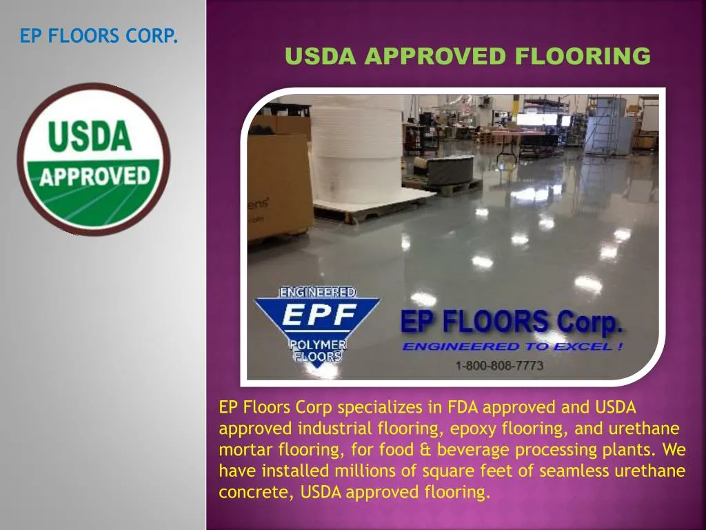 PPT - USDA Approved Flooring PowerPoint Presentation, free download ...