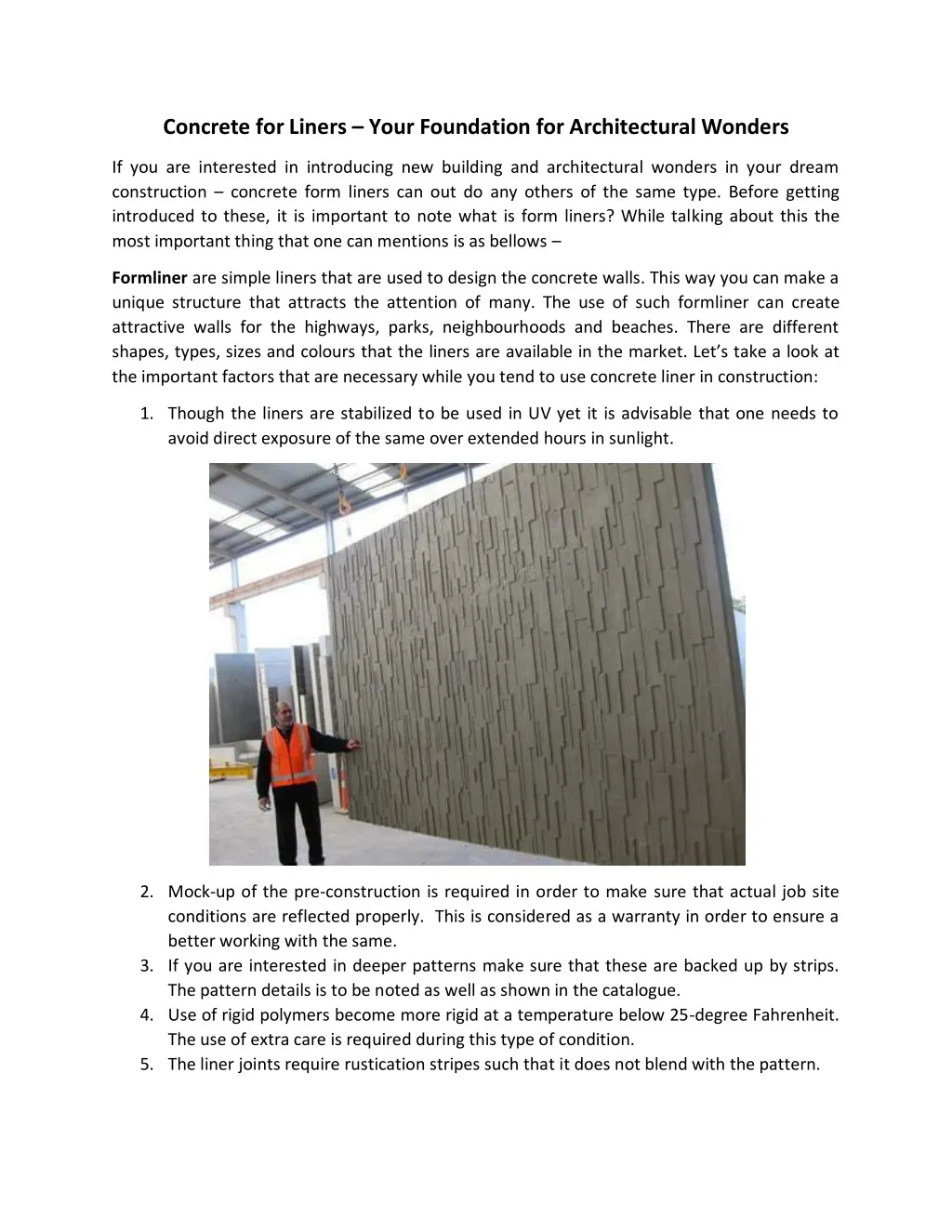 PPT - Concrete Form Liners - CustomRock PowerPoint Presentation, free ...