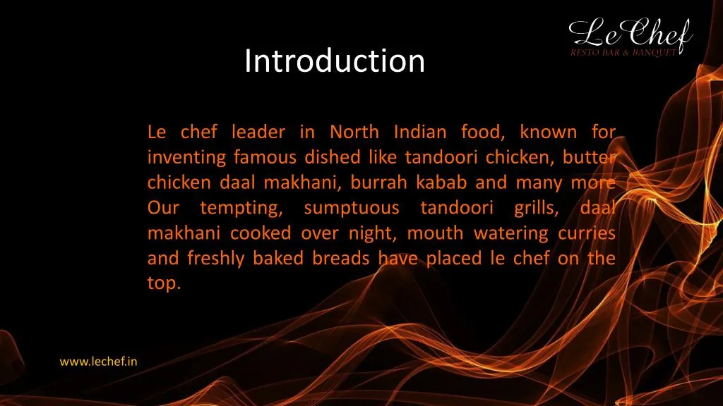 PPT - Le Chef Fine dining Restaurant in Faridabad PowerPoint ...