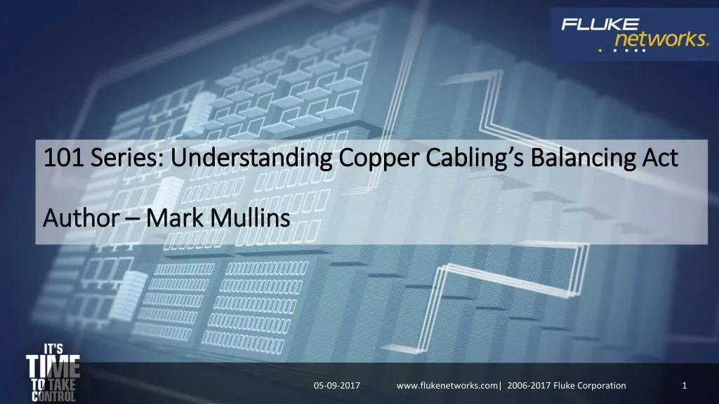 PPT - 101 Series: Understanding Copper Cabling’s Balancing Act ...